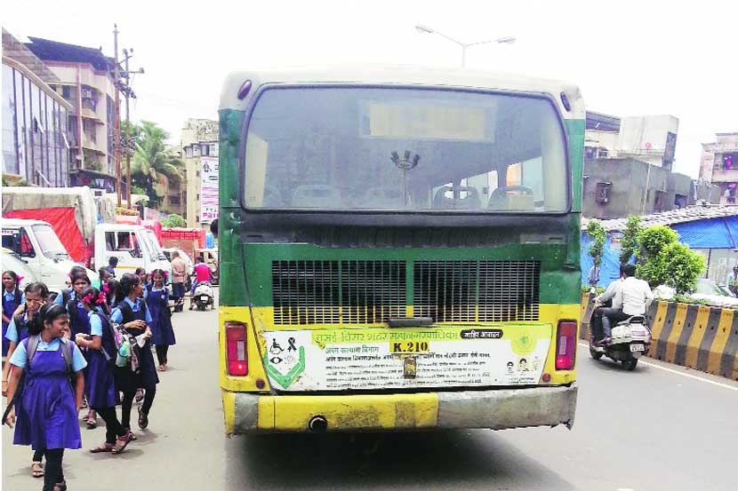परिवहनची धूरसेवा सुरूच! - Marathi News | Vvmt Bus Issue - Latest Thane ...