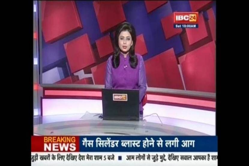 लाईव्ह बातमी देतानाच तिला पतीचे निधन झाल्याचे समजले, तरी आवरला भावनावेग ...