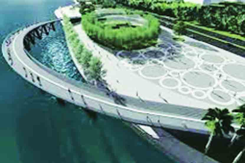 कळव्याची चौपाटी रखडणार? - Marathi News | Kalwa Chowpatty Project Stuck ...