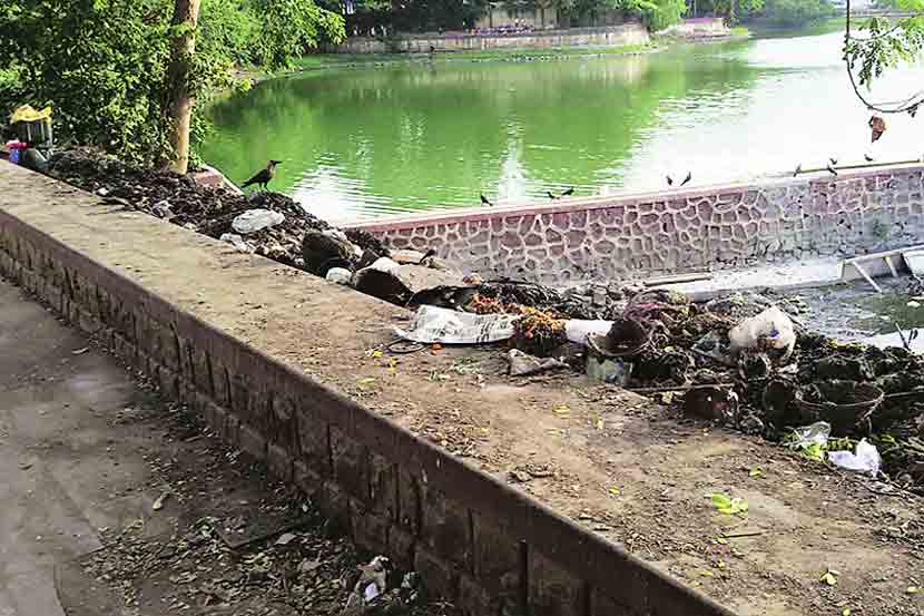 मासुंदाला दरुगधीचा वेढा - Marathi News | World Environment Day 2017 ...