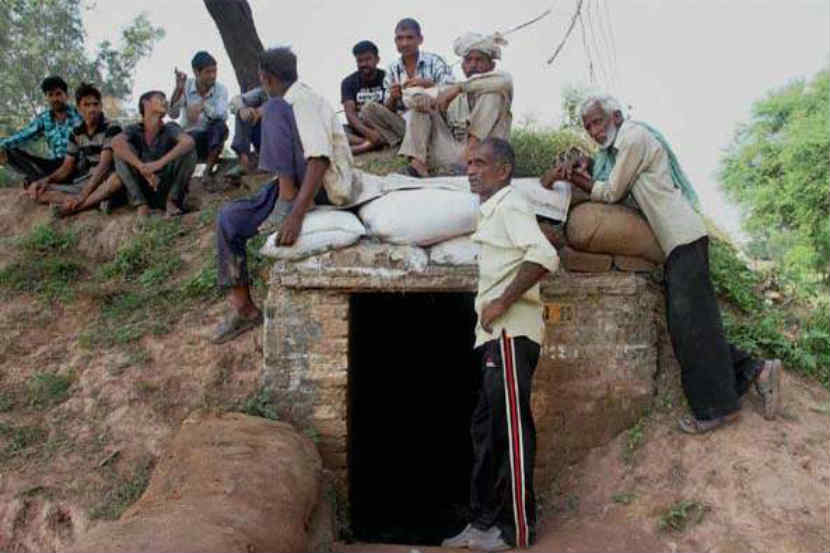 भारत- पाक सीमेवरील ग्रामस्थांना बंकरचे सुरक्षा कवच - Marathi News ...