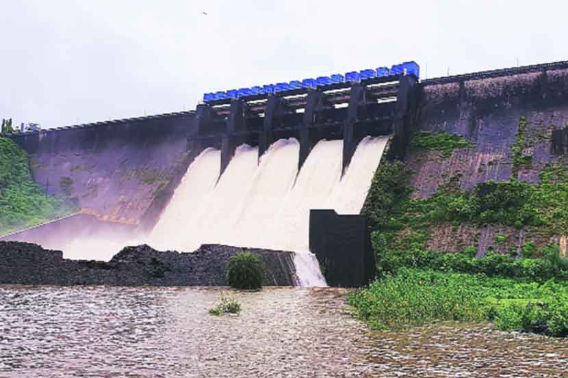 धामणी धरण तुडुंब - Marathi News | Dhamni Dam Overflow Zws 70 - Latest ...