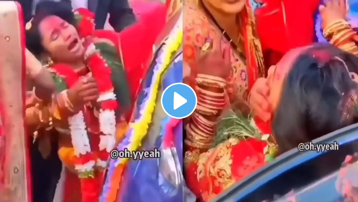 viral video of bride viral video high voltage drama of bride netizens ...