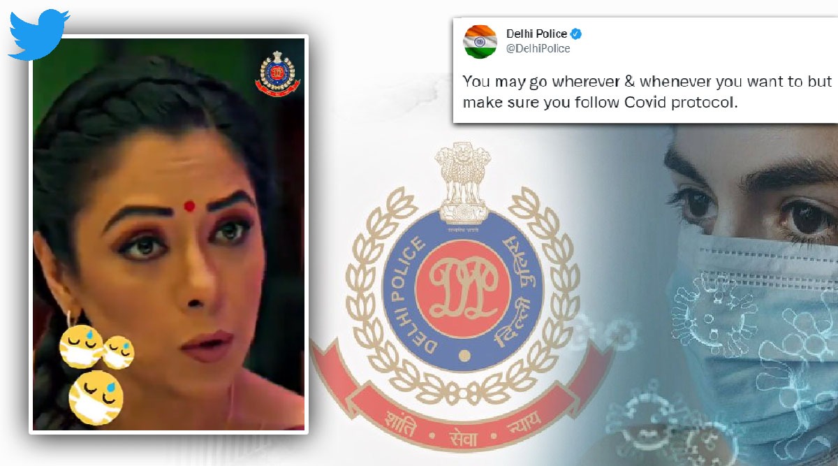 Delhi Police post on Covid Awareness goes viral which features famous ...