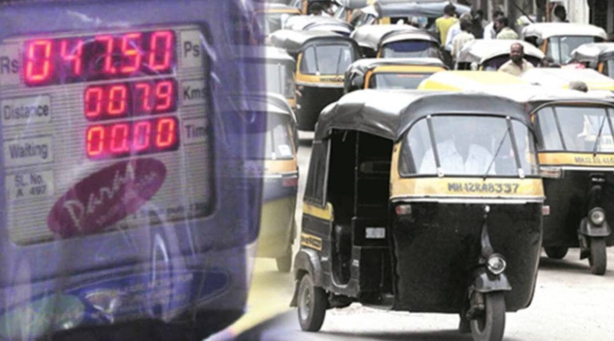 Pune No additional rickshaw fare without meter validation pune print ...