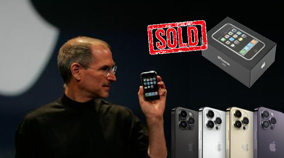अबब! पहिल्या आयफोनला लिलावात मिळाली इतकी किंमत की तेवढ्यात तब्बल ४९ ...