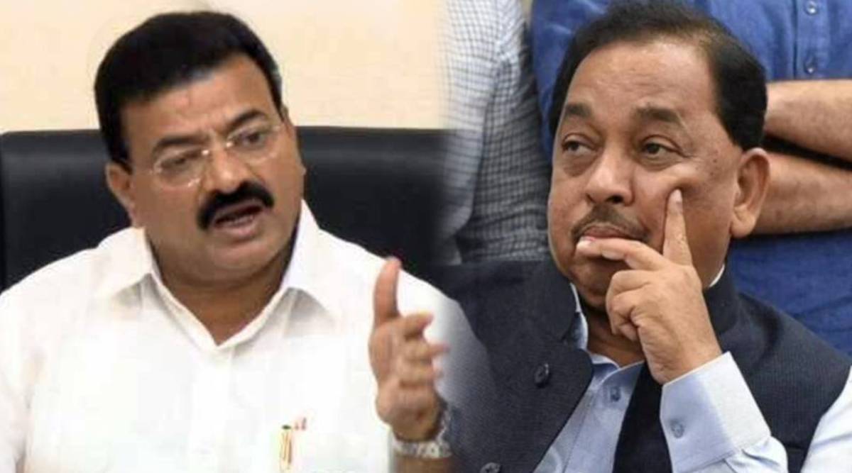 shivsena bhaskar jadhav mocks narayan rane mimicry kudal vaibhav naik