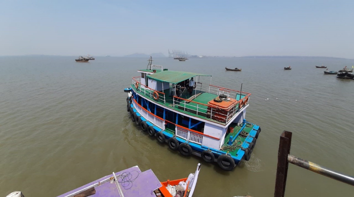 Due to silt in Mora port disruption in water travel navi mumbai