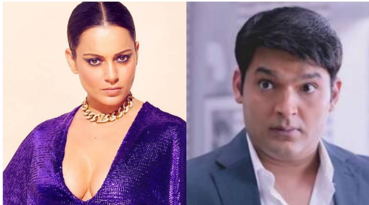 kapil sharma making fun of bollywood actress kangana ranaut in his show spg 93 | कपिलच्या 'त्या ...