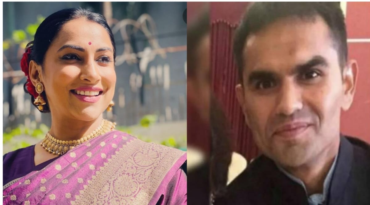 marathi actress kranti redkar shared photo with union minister ramdas ...