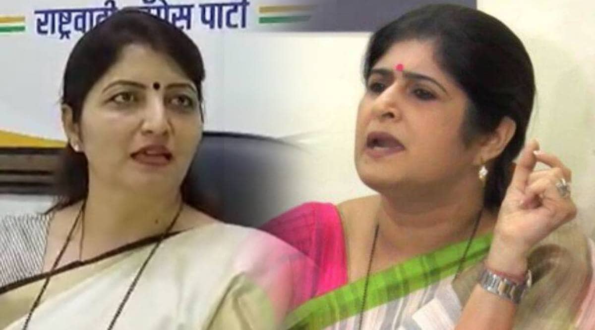 raj thackeray wife shalini mns leader slams ncp on raigad news video