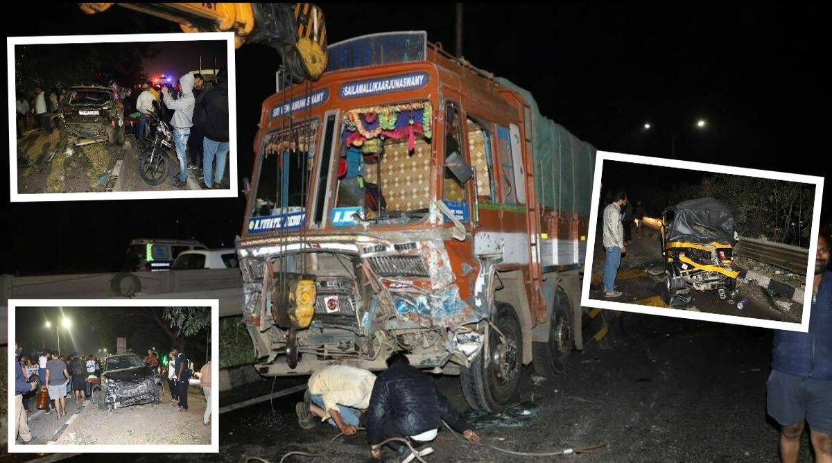 पुणे: नवले पूल अपघात प्रकरणात दोन ट्रकचालक अटकेत| Two truck drivers ...