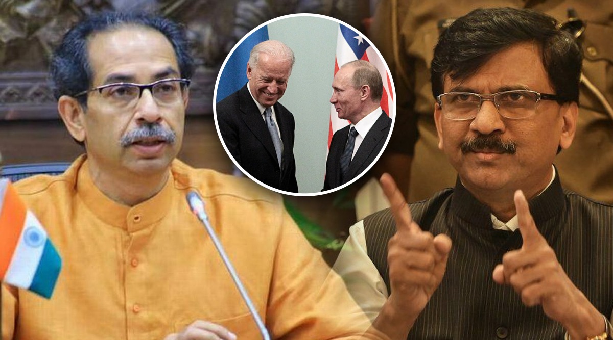 "जो बायडन आणि पुतीन उद्धव ठाकरे कोण आहेत असं विचारत होते", संजय ...