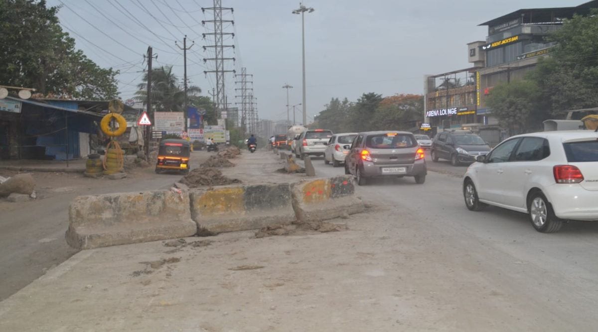 Roadblocks road widening Shilphata road will be completed dombivali news ysh 95
