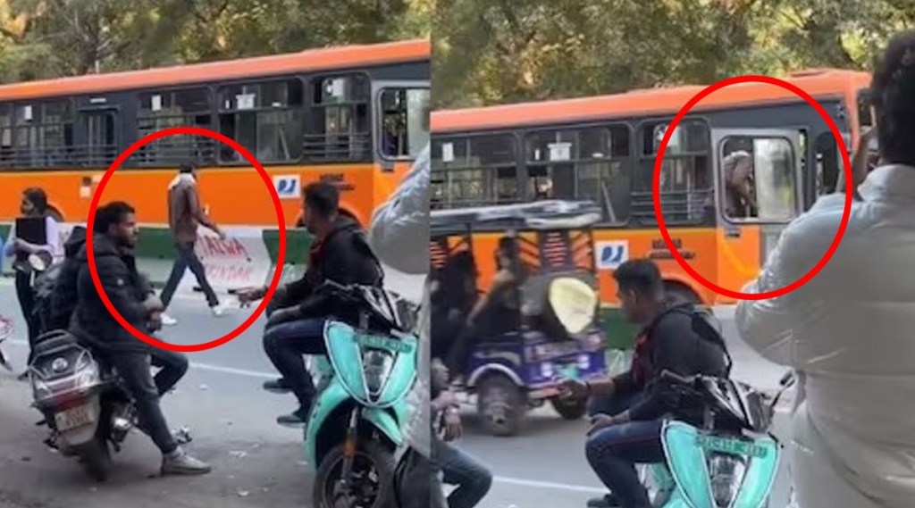 Delhi Driver Stops Bus In Middle Of The Road To Take Chai Video Goes ...