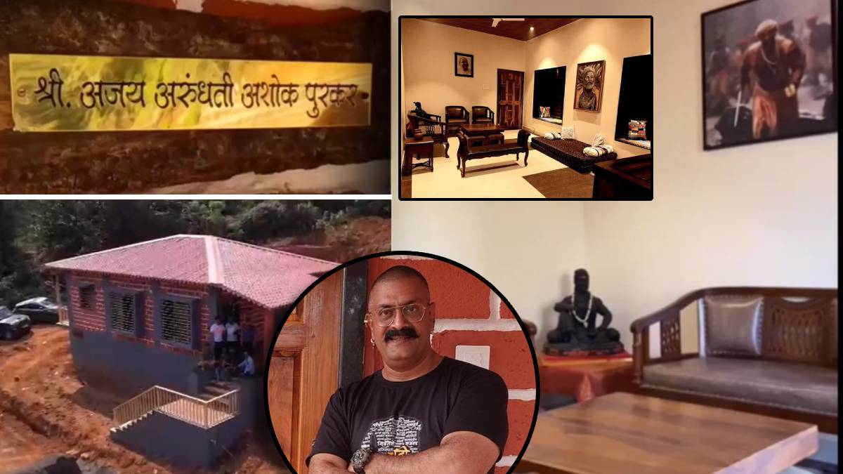 Video: छत्रपती शिवाजी महाराजांची मूर्ती, बाजीप्रभू देशपांडेंचा फोटो अन् ...