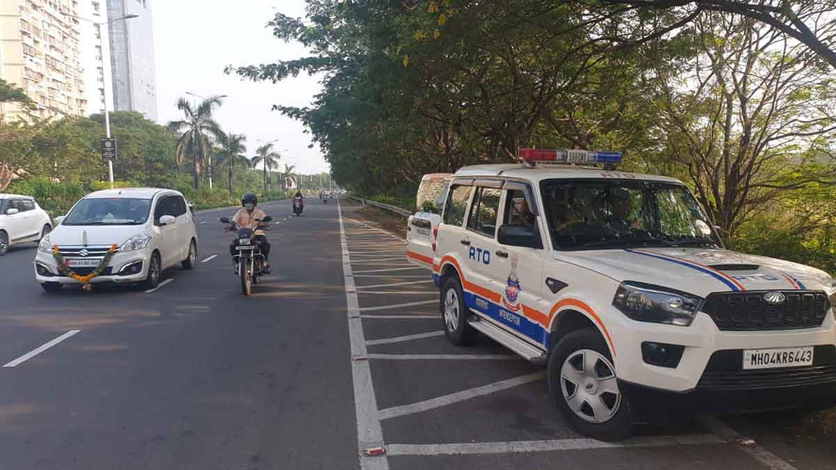 rto action on more than 11 thousand vehicles for rash driving in navi ...