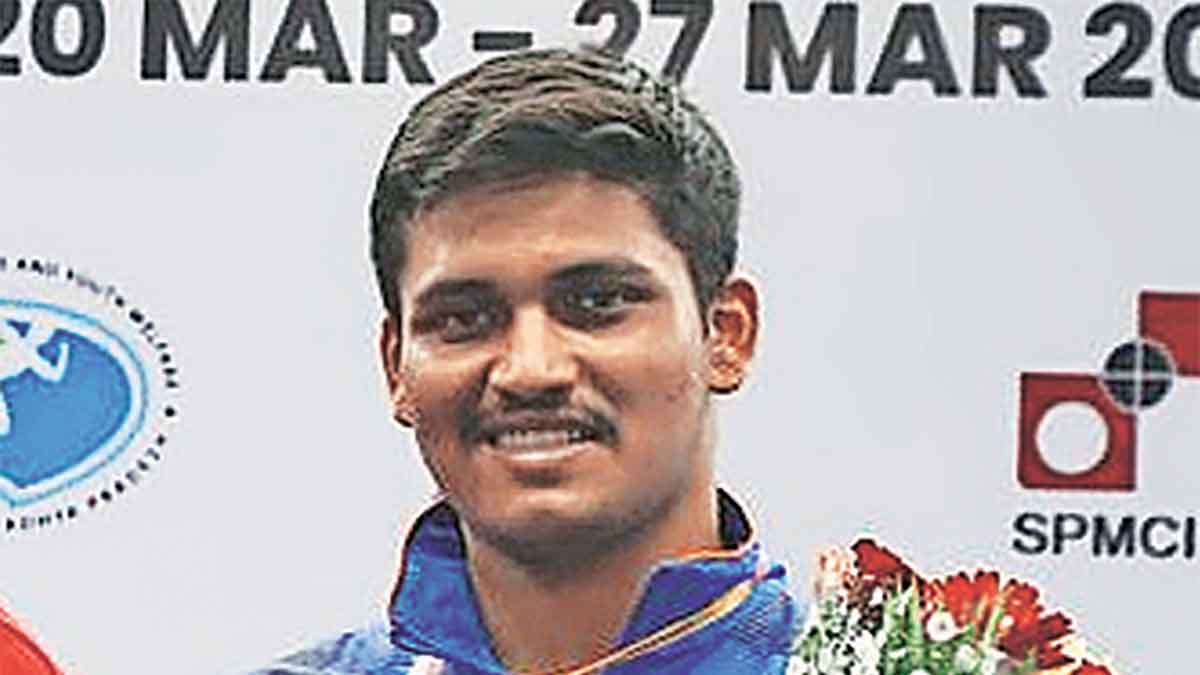 rudrankksh wins bronze medal in 10m air rifle event of issf world cup ...