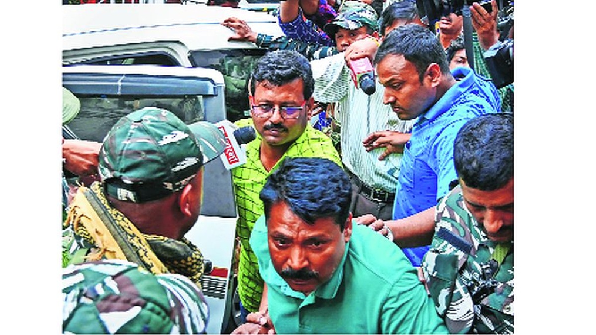 तृणमूल आमदारास अटक | Trinamool Congress MLA Jiban Krishna Saha Arrested from residence