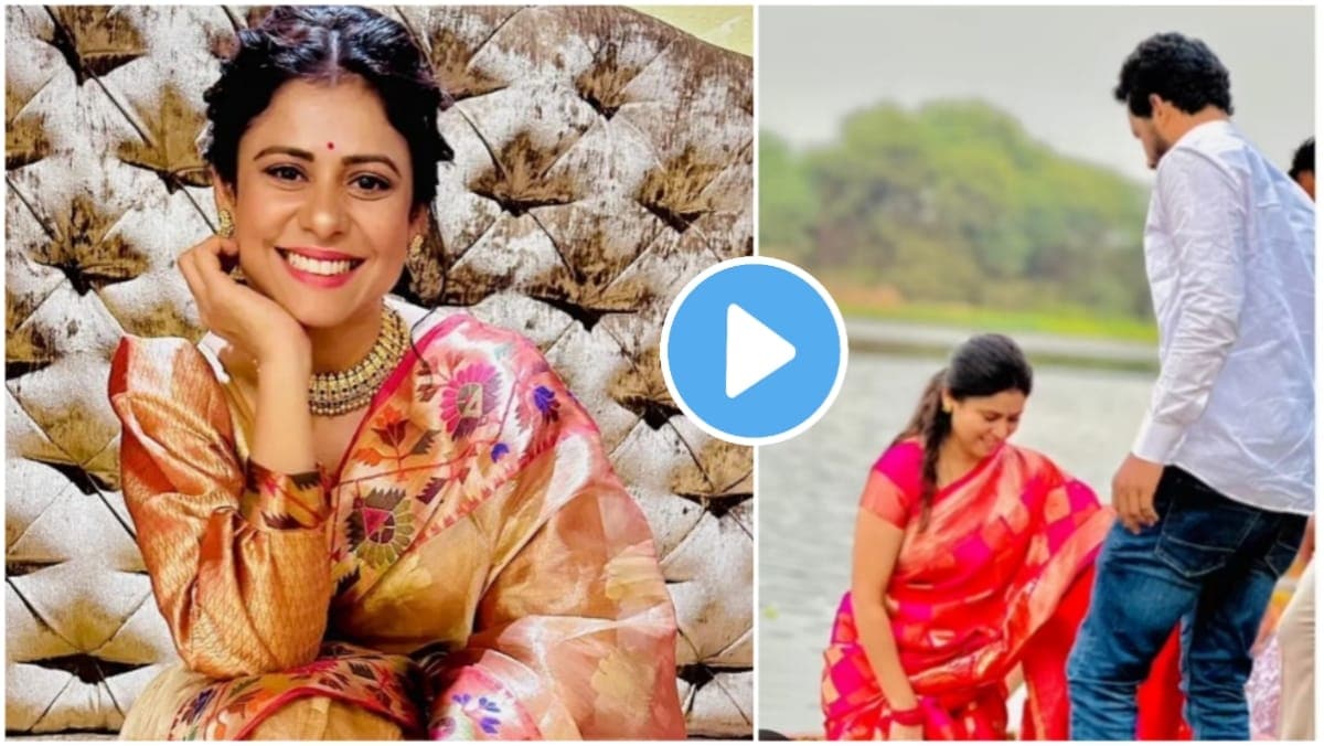 Video: ‘आई कुठे काय करते’ फेम अश्विनी महांगडेला भेटला आयुष्याचा जोडीदार ...