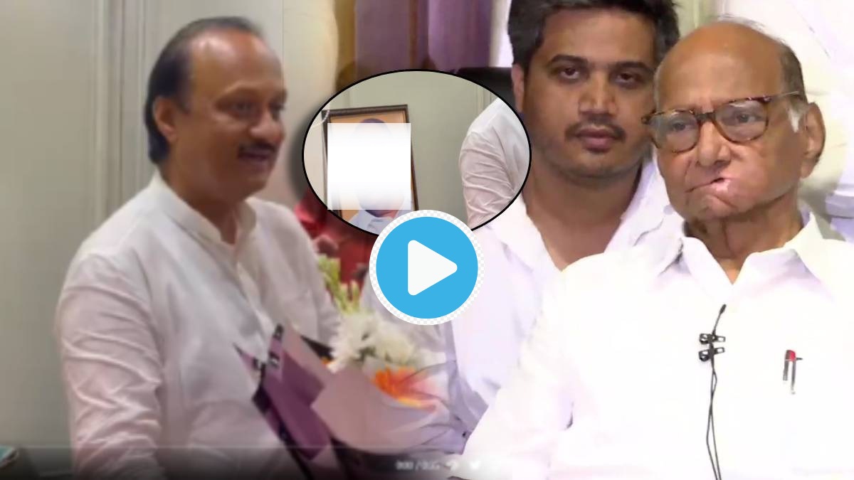 Sharad Pawar Angry Slams Ajit Pawar Over Photo at New Office Of NCP in Mumbai Says Those Who ...
