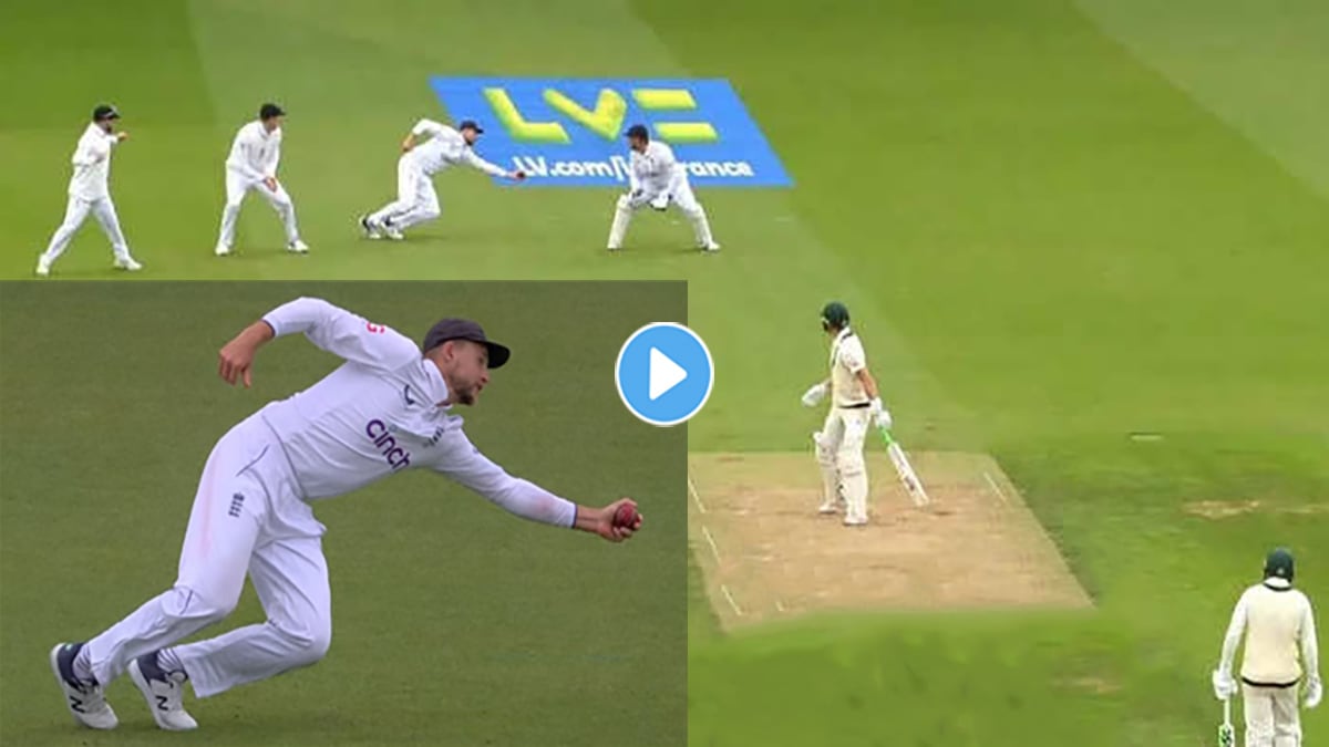 Joe Root dives in the slip and catches amazing catch with one hand you ...
