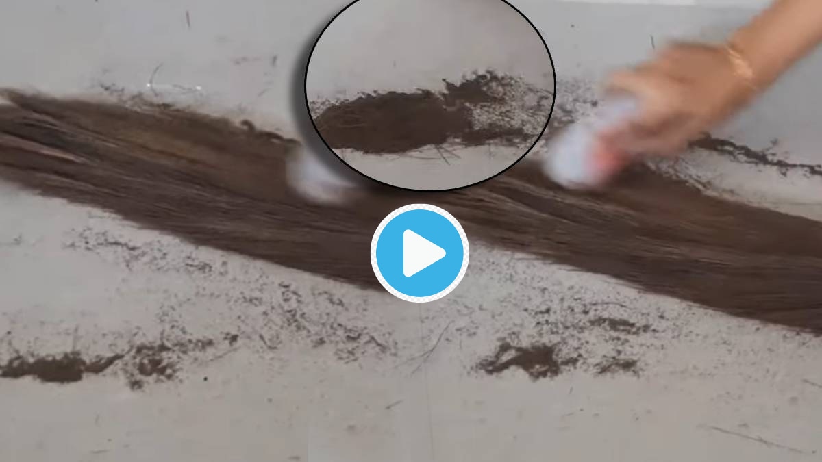 Video 60 Seconds Jugaad To Clean New Jhaadu Dirt Save Money Efforts And ...