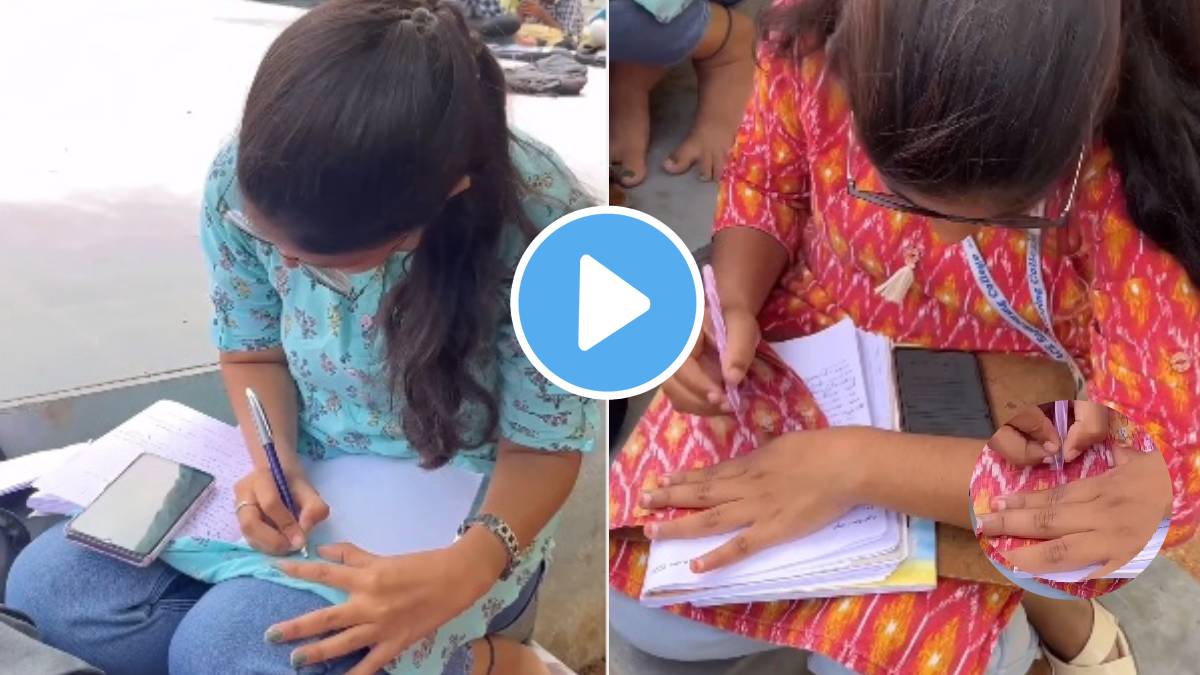 girls highly creative way to cheating in exams video goes viral on ...