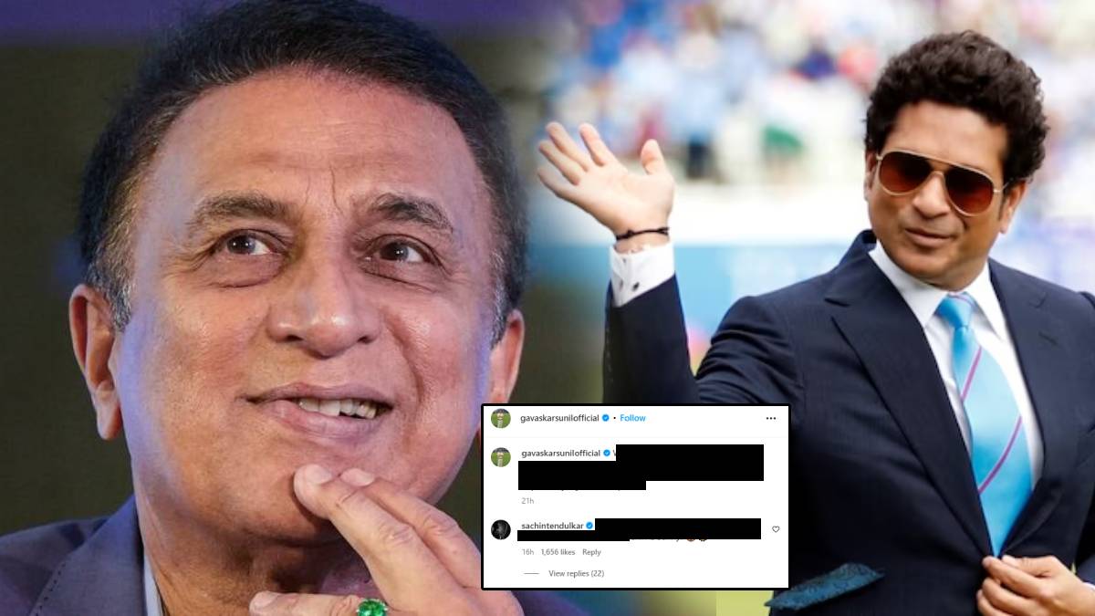 Sunil Gavaskar Post Sachin Railway Station Post Tendulkar Replies With Funniest Comment Did You ...