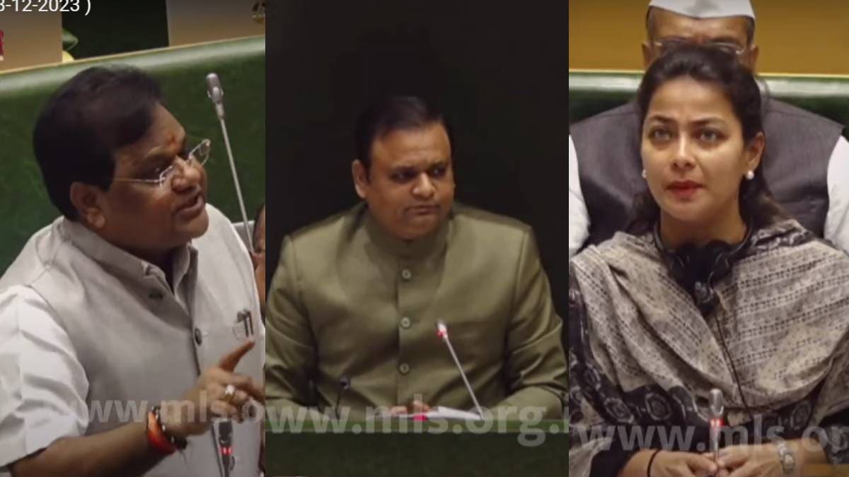 प्रणिती शिंदे अन् तानाजी सावंतांमध्ये खडाजंगी, नार्वेकरांनी ...