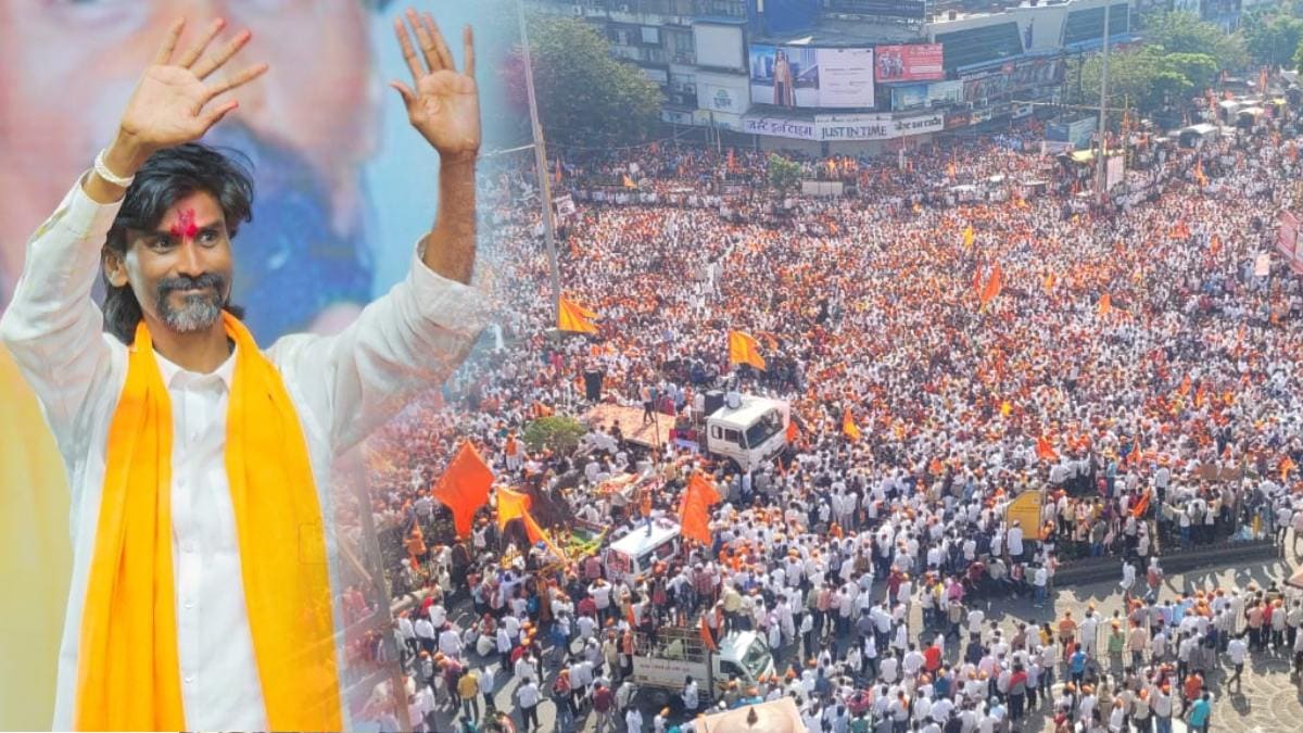 Maratha Morcha Mumbai Updates in Marathi: Manoj Jarange Patil Maratha ...