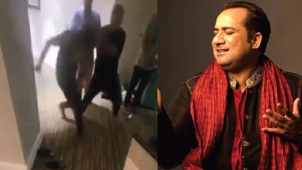 दारूच्या बाटलीवरुन नोकराला मारहाण; राहत फतेह अली खान यांच्या व्हायरल ...