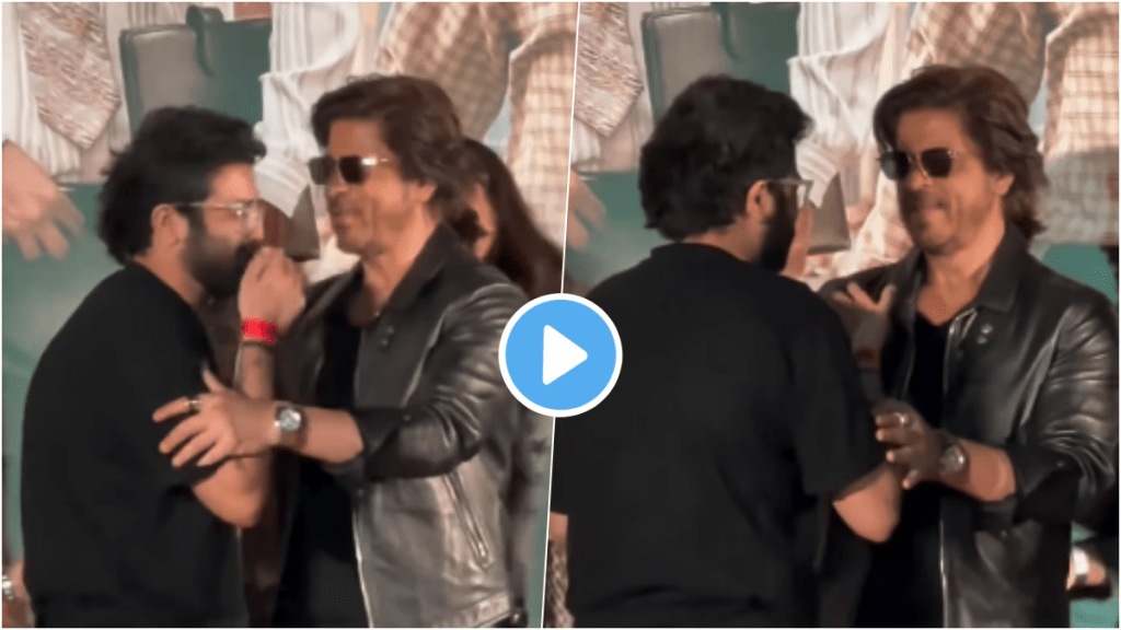 Video : शाहरुख खानला बघून थरथर कापू लागला चाहता; अभिनेत्याने केलं असं काही की.... shah rukh khan ...