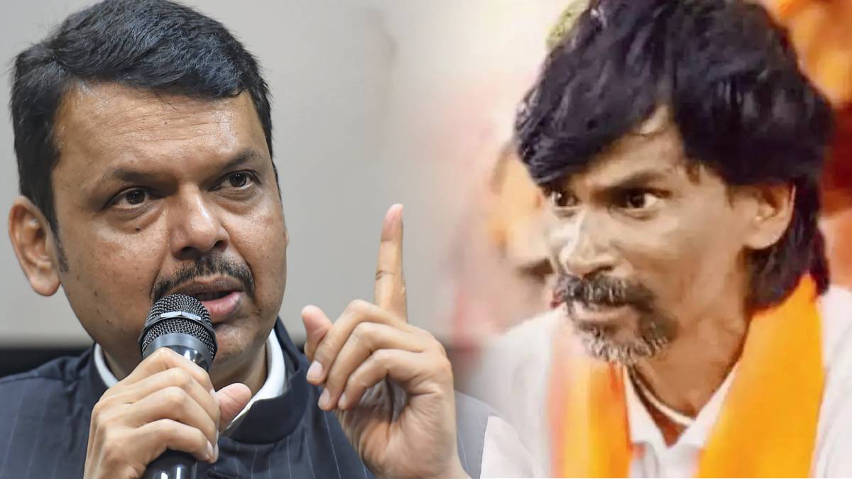 मनोज जरांगे पाटलांचं देवेंद्र फडणवीसांना खुलं आव्हान; म्हणाले, "मी येतोय सागर बंगल्यावर, हिंमत ...