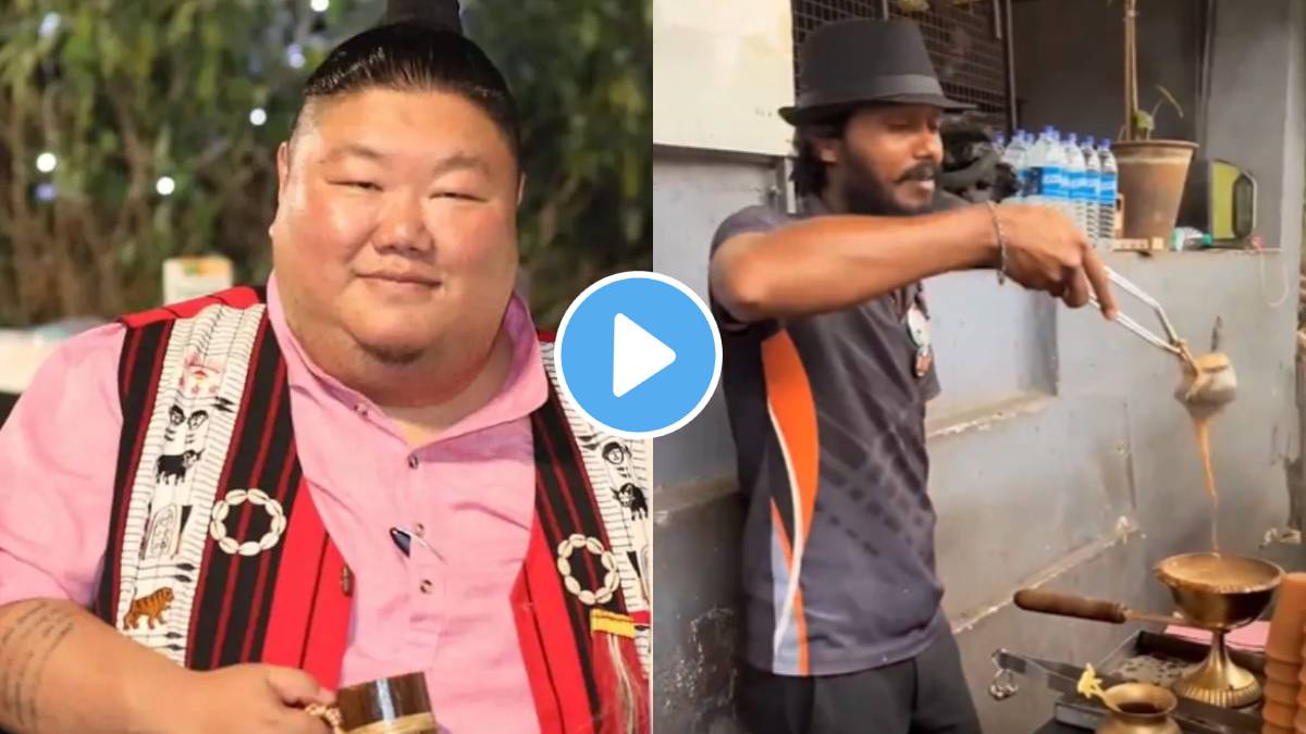 VIDEO: 'गरम गरम मसालेवाली… ' चहा विक्रेत्याचे टॅलेंट पाहून नागालँडच्या ...