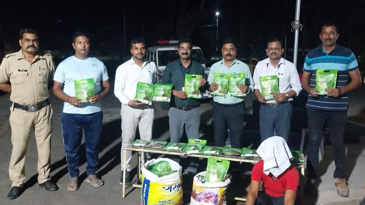 वर्धा : खळबळजनक! बोगस बियाणे साठा पकडला, एकास अटक | fake seed stocks ...