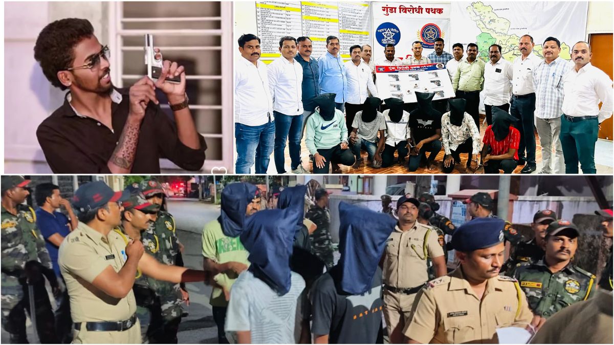 गुंडा विरोधी पथकाने गुंडांची दहशत मोडली; गोळीबार करणारी टोळी जेरबंद,७ ...