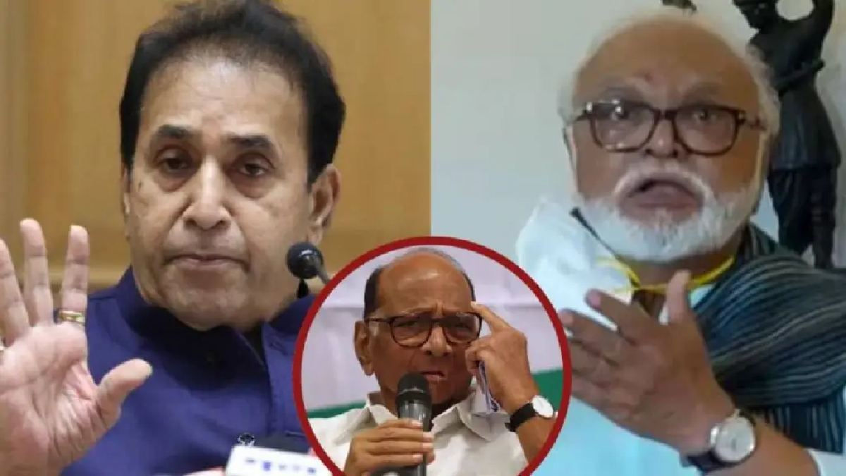 Chhagan Bhujbal sharad pawar meeting Anil Deshmukh NCP Doors Closed