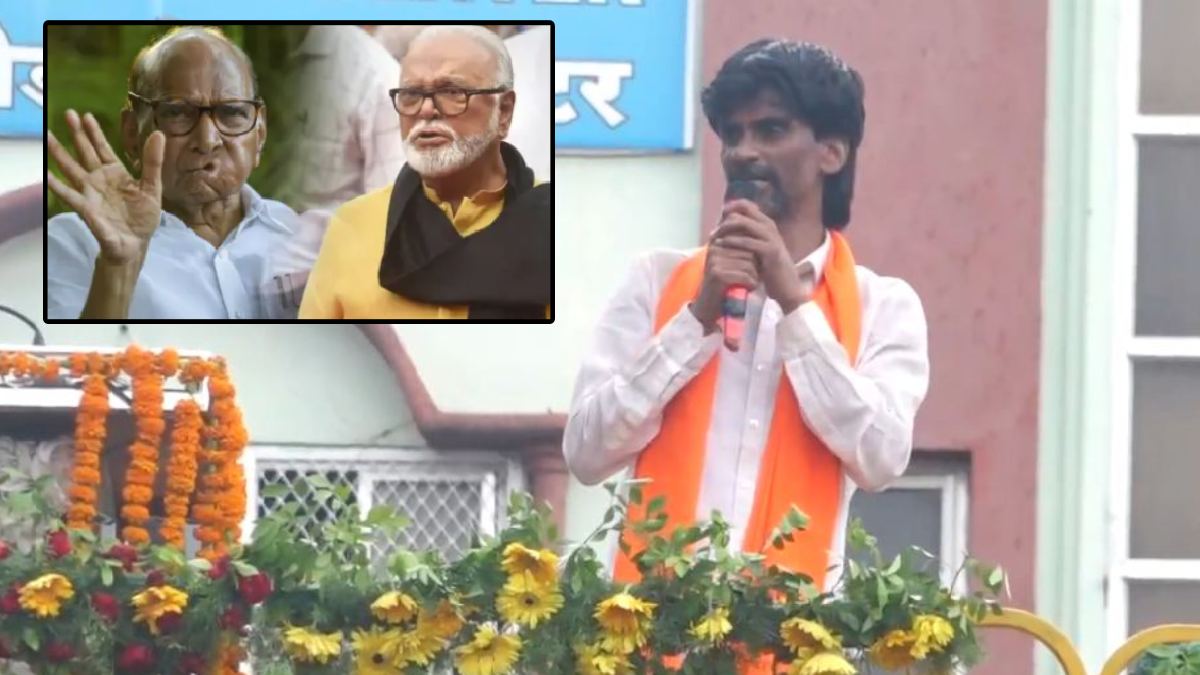 Chhagan Bhujbal Sharad Pawar meeting Manoj Jarange Patil