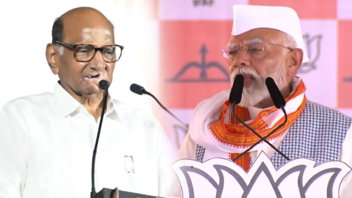 Sharad Pawar slams Narendra Modi enter politics with NCP Supremo
