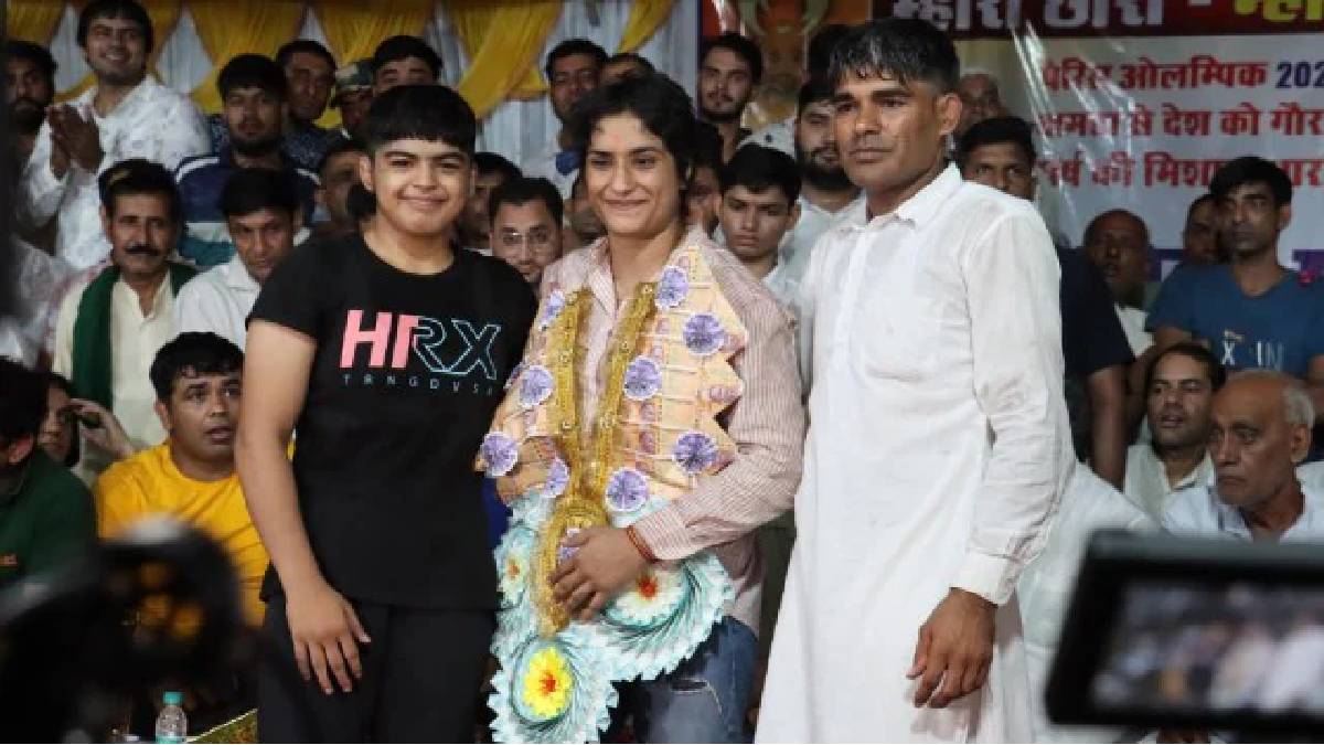 Vinesh Phogat Balali Village Wrestler Neha Sangwan Won Gold Medal in ...