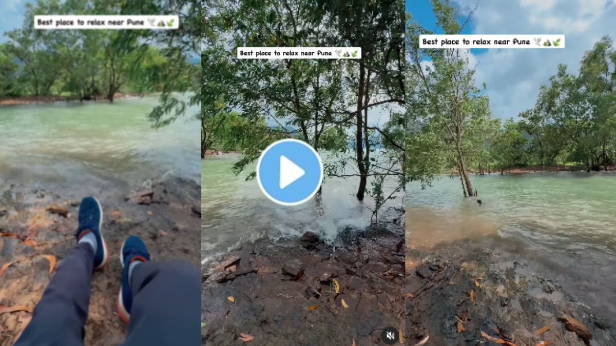 Pune video Natural Spot Near Pune Captured in Viral Video Must-See ...