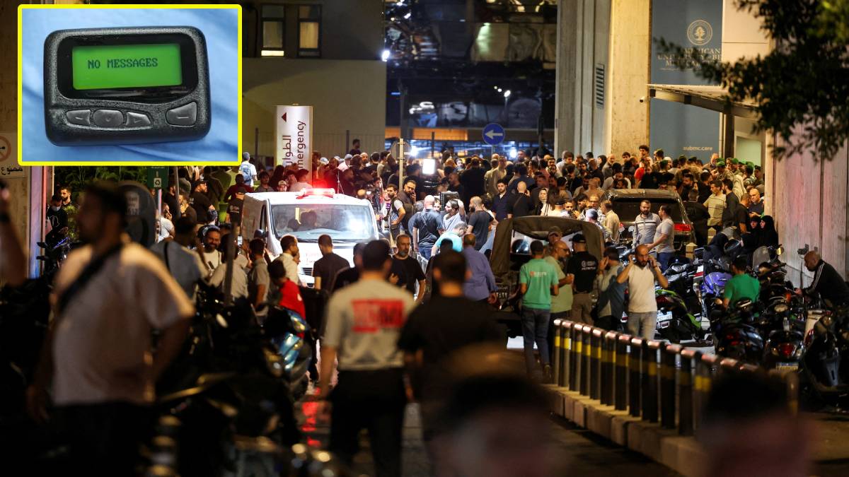 Lebanon Pager Blast Israel Mossad pagers deadly weapons hezbollah