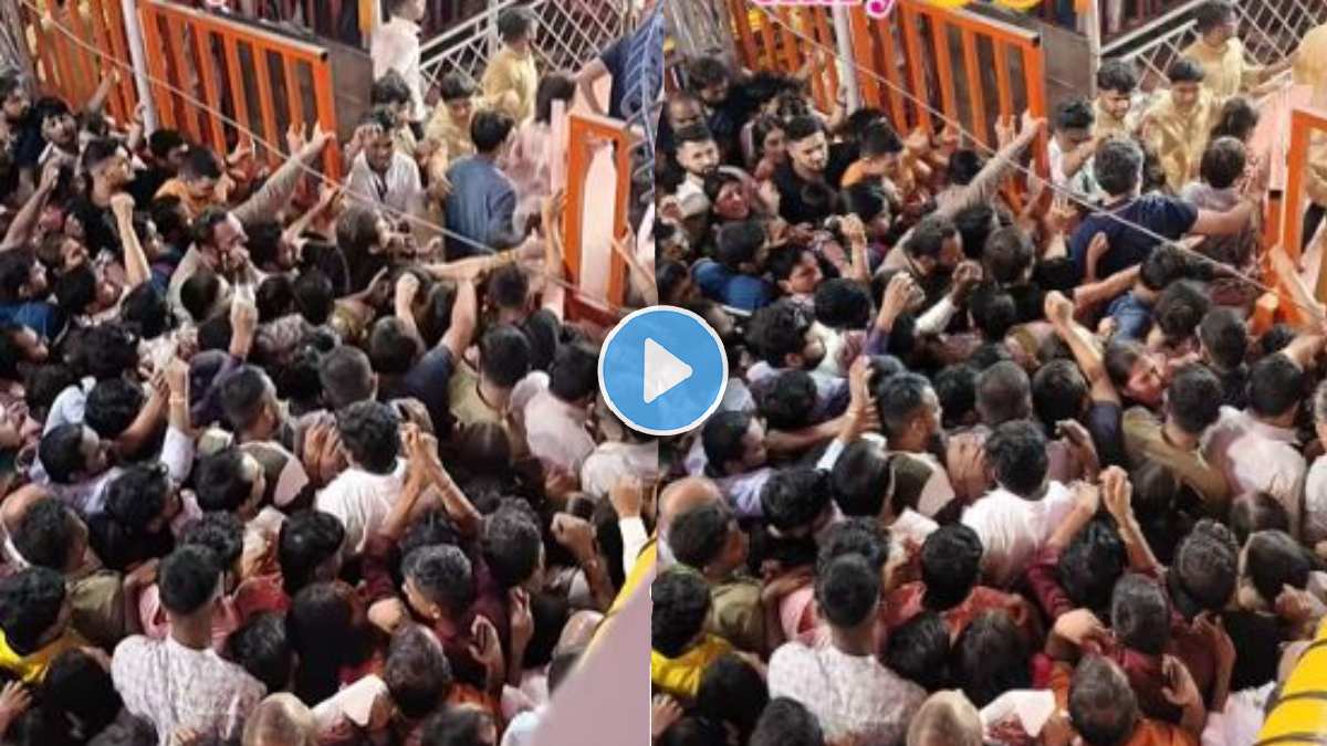 lalbaugcha raja Devotees rush to see the lalbaugcha raja After watching ...