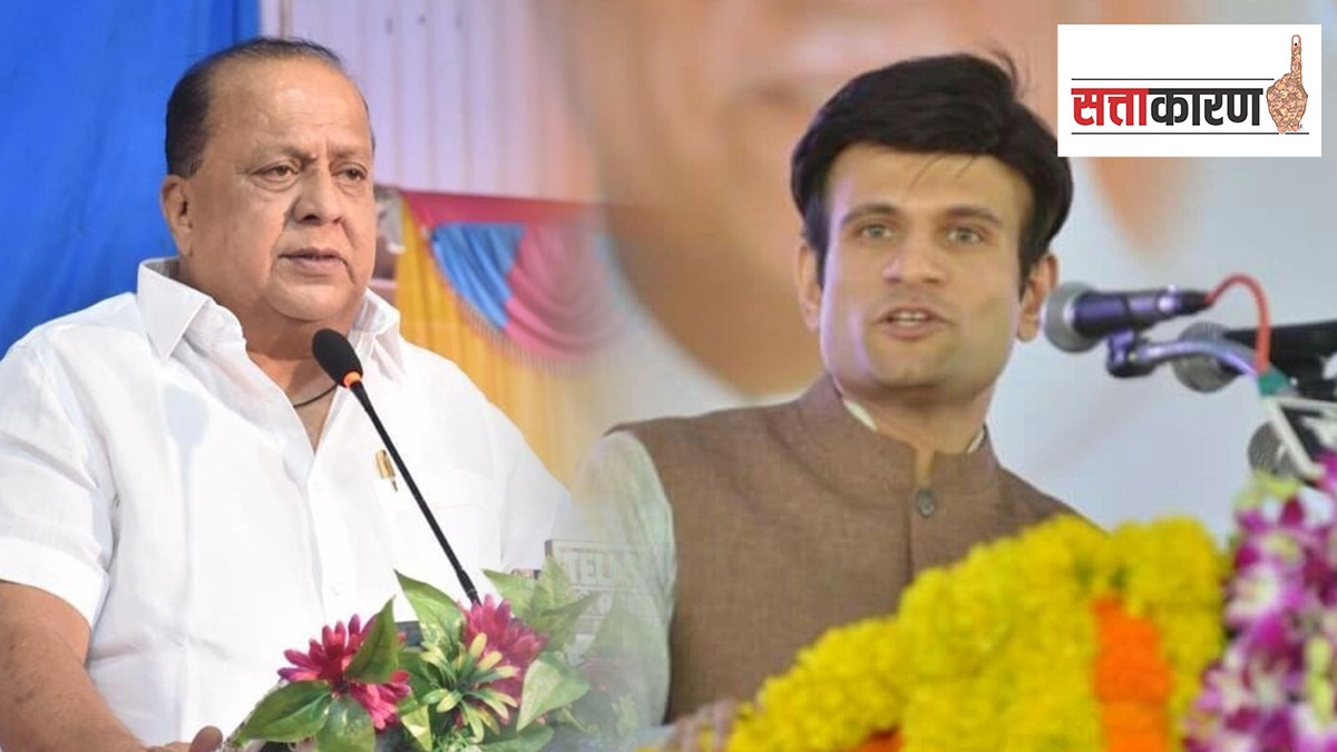 political tussle between Hasan Mushrif and Samarjeet Ghatge in full ...