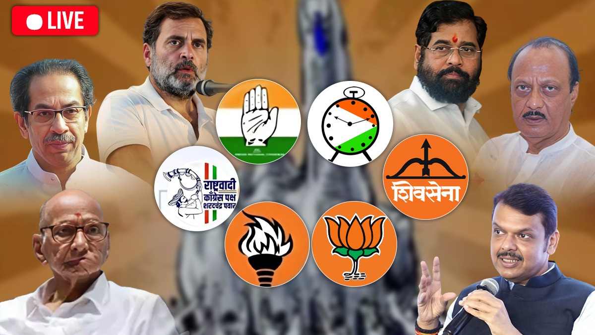 Maharashtra Breaking News Today : MVA Mahayuti seat-sharing deal Candidate List| Maharashtra ...