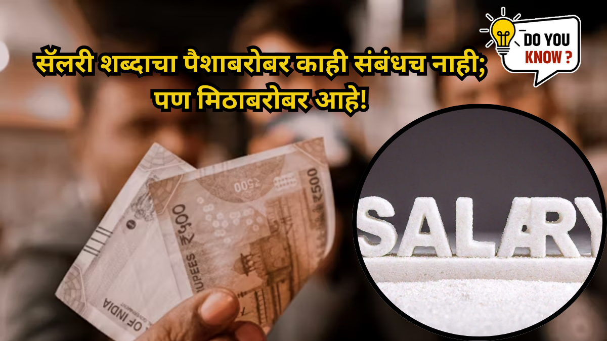 Did you know the word salary has nothing to do with money and ...