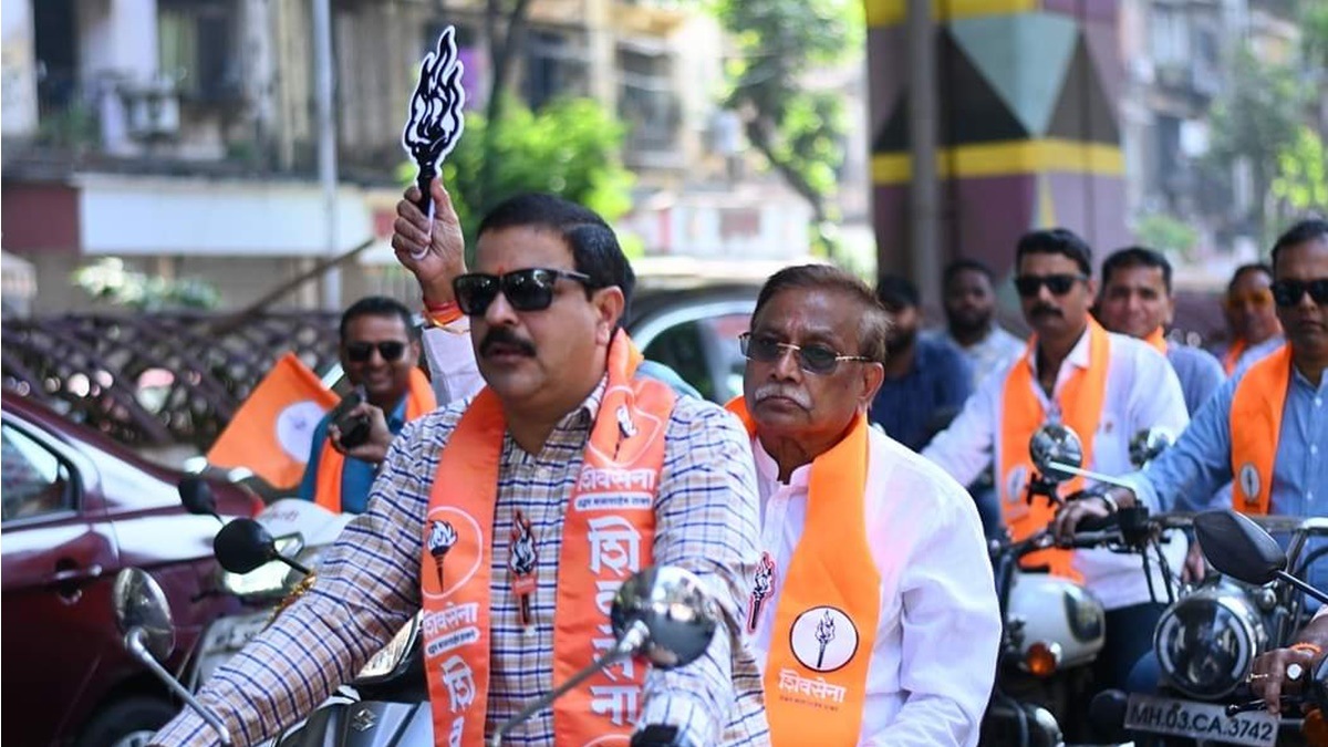 bike rallies in mumbai in the last day of campaign for maharashtra ...