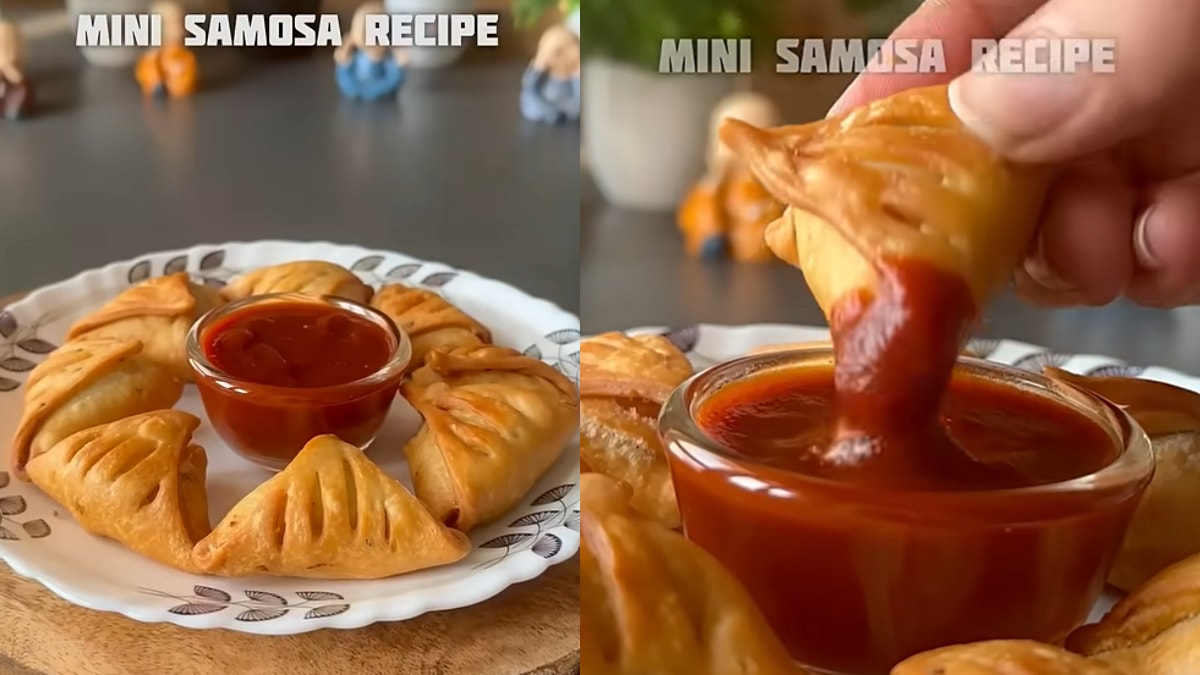 Crispy mini samosa recipe know ingredients and recipe of mini samosa at ...