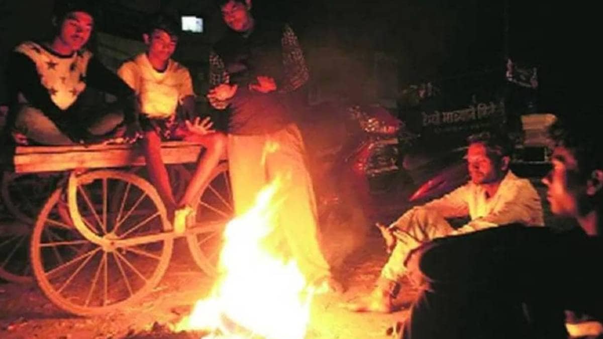 Cold weather again in Thane district. The average temperature in the ...